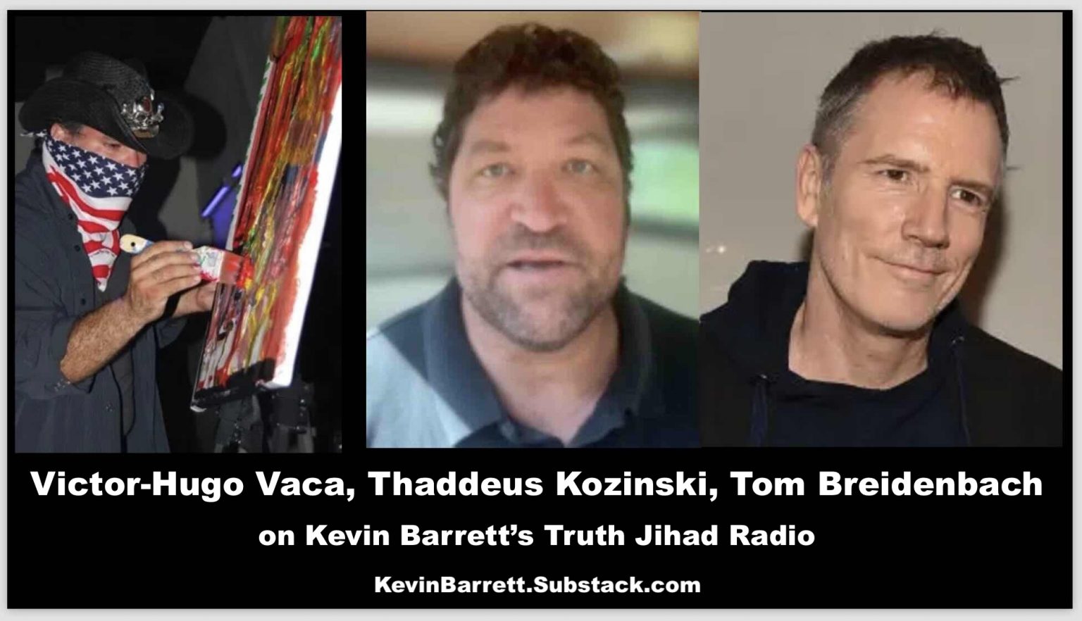 LIVE RADIO! Gonzo Artist Victor-Hugo Vaca Jr. Live From Tbilisi ...